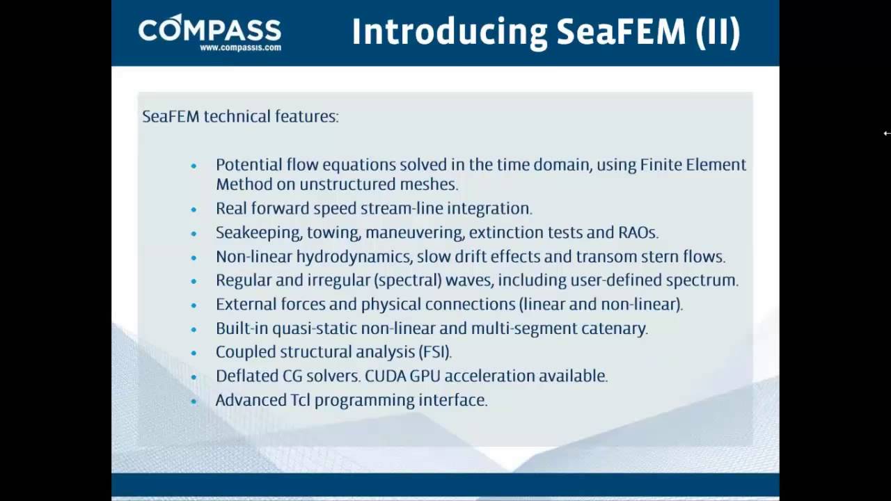 Curso: SeaFEM - Consultoría para el diseño en ingeniería